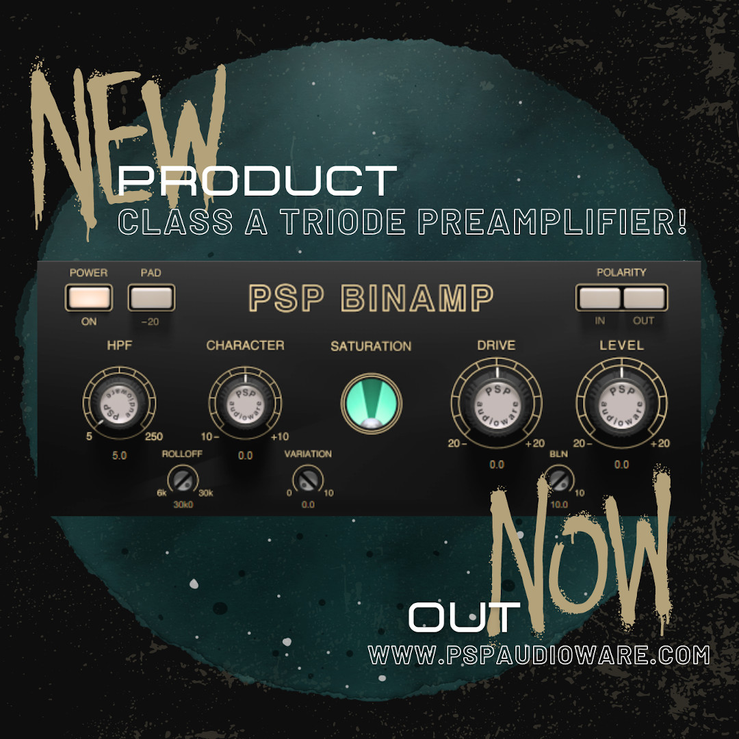 PSPaudioware high quality audio effect & processor plug-ins.